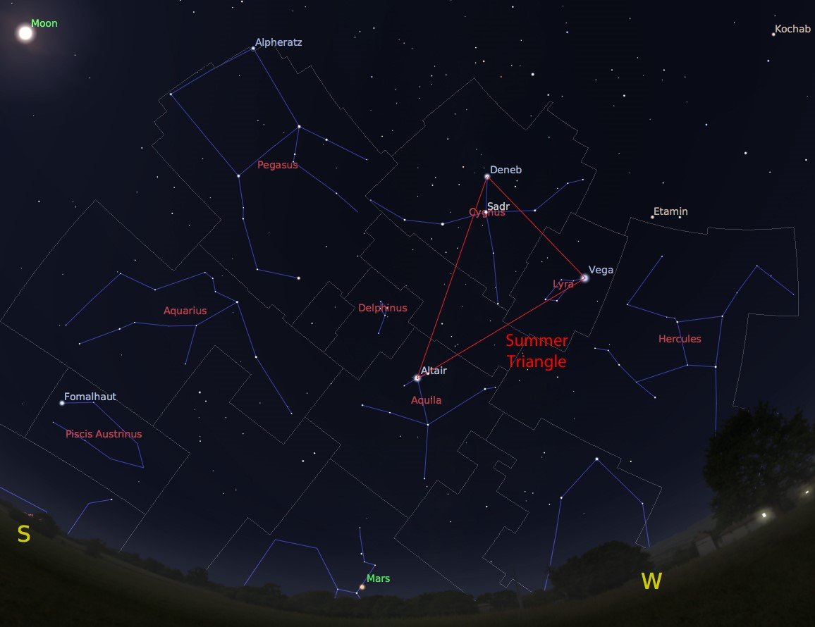 Upstate NY stargazing in October: Prominent constellations of summer ...